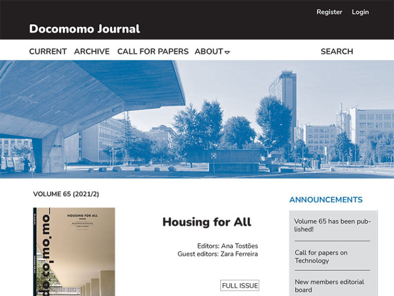 Docomomo International – Architecture Archive