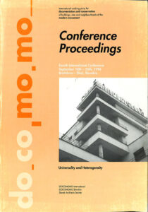 Conference Proceedings – Docomomo International